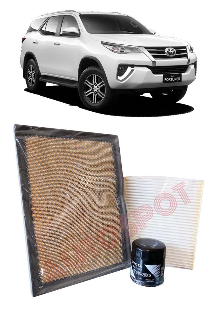 TOYOTA FORTUNER 2ND GEN - FILTER PACKAGE - AUTOSPOT