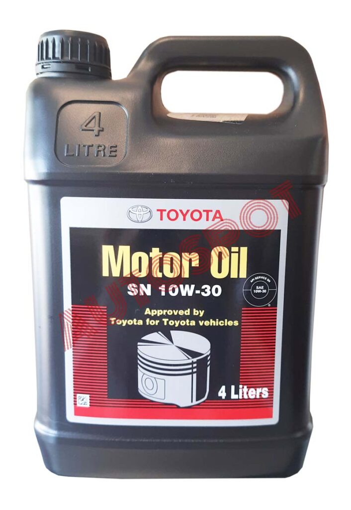 TOYOTA MOTOR OIL 10W-30 4L - AUTOSPOT