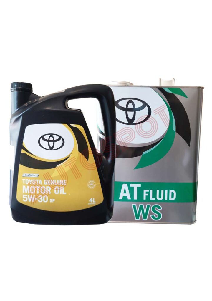 TOYOTA 5W-30 4L AND WS ATF 4L PACKAGE - AUTOSPOT
