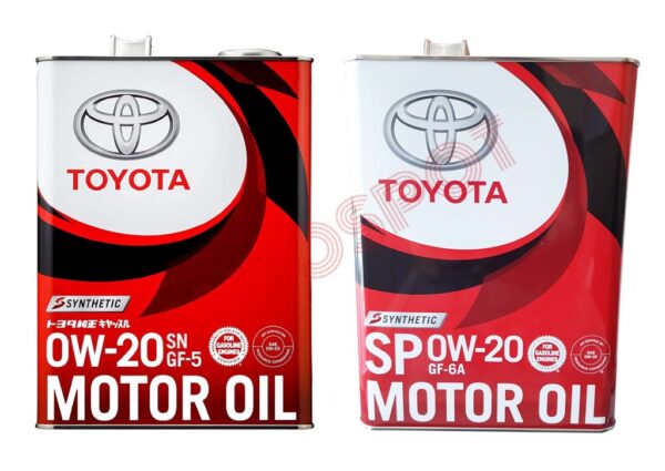 DIFFERENT BETWEEN TOYOTA MOTOR OIL SN AND SP - AUTOSPOT