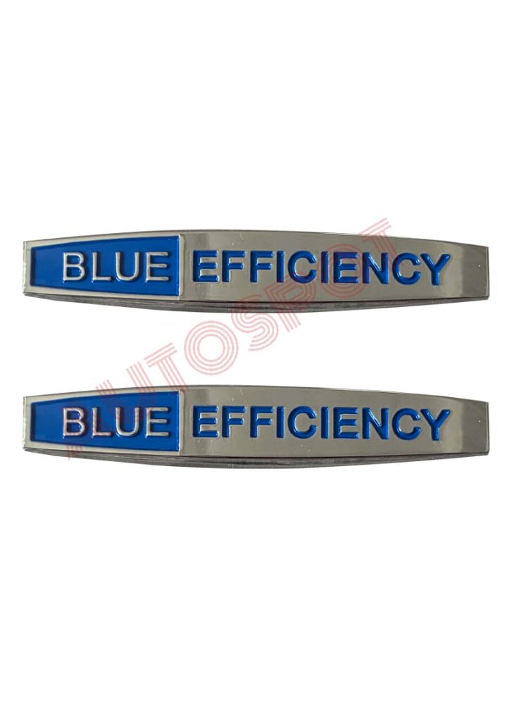 MERCEDES BENZ BLUE EFFICIENCY EMBLEM 2PCS - AUTOSPOT