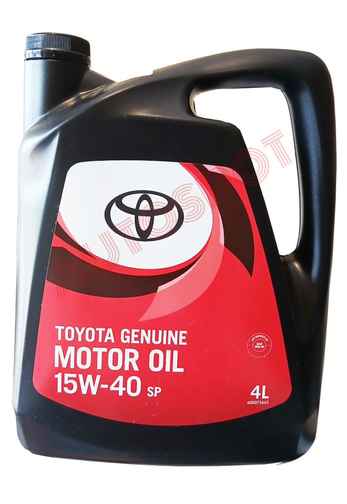 TOYOTA MOTOR OIL 15W-40 4L - AUTOSPOT