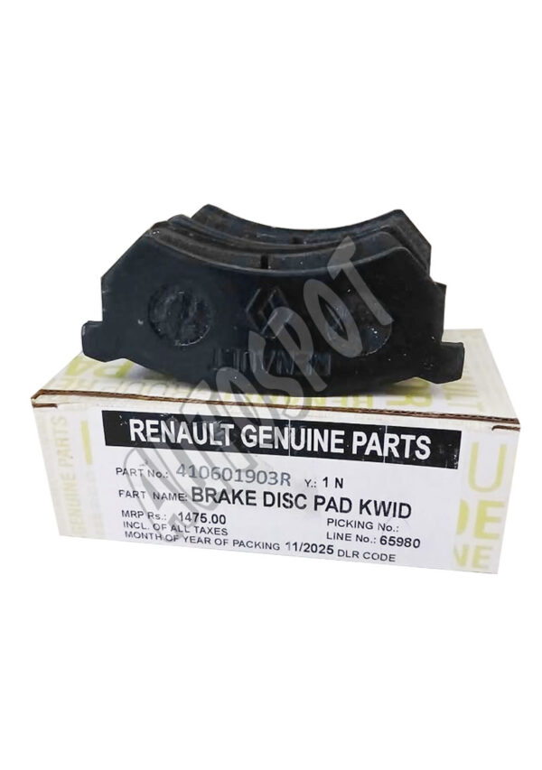 RENAULT KWID GENUINE BRAKE PAD - 41060-1903R - AUTOSPOT